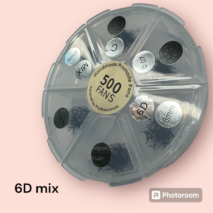 6D promade fans 320 pieces :: RZ Lash